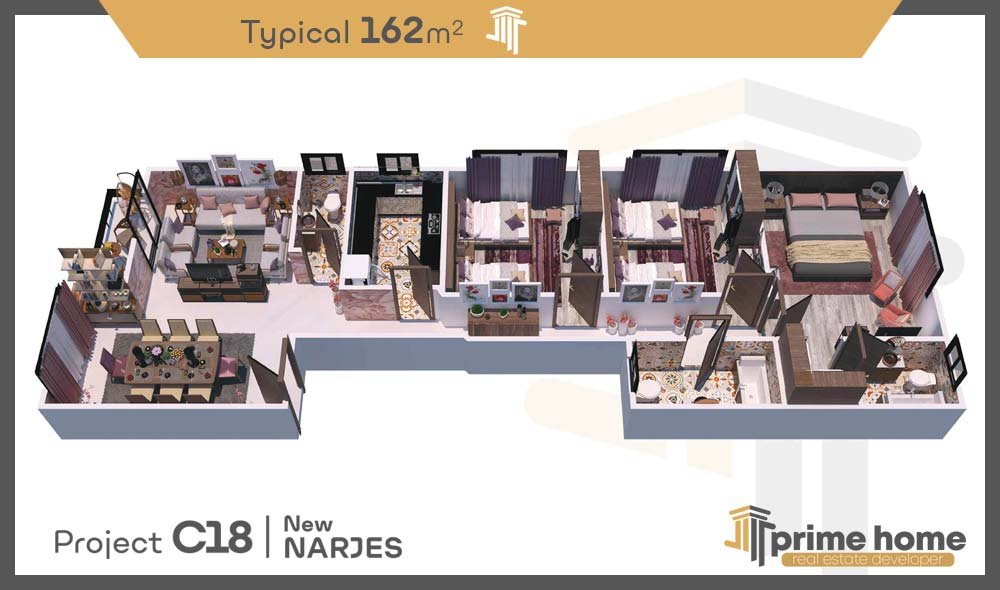 مشروع C18 النرجس الجديدة - برايم هوم